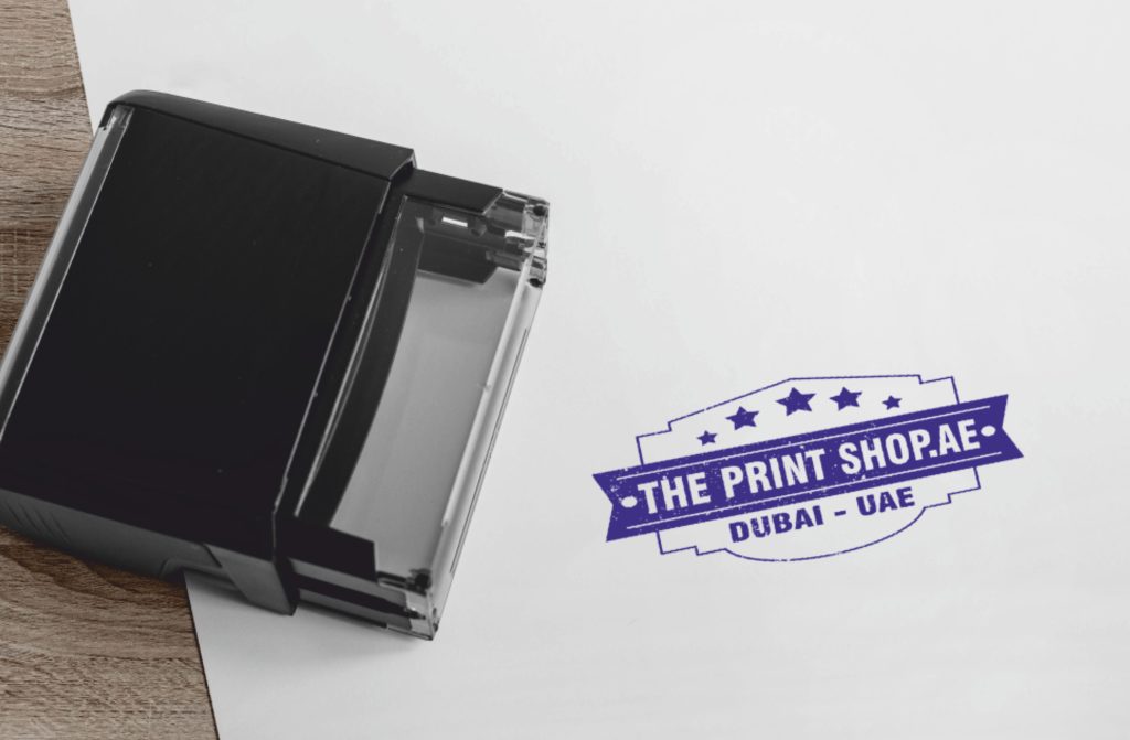 Rubber Stamps and Business Stamps Online in Dubai- The Print Shop